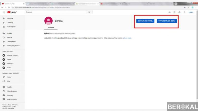 √ 2 Cara Mudah Membuat Channel Youtube untuk Pemula