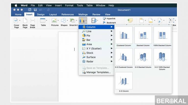 √ Cara Membuat Grafik di Word 2007, 2010, 2013, 2016