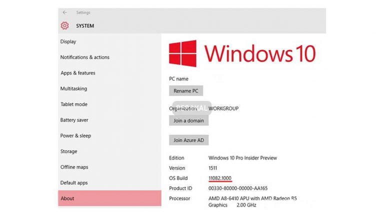 √ Cara Melihat Versi Build dan Tipe OS Windows 10 √ Cara Melihat Versi Build dan Tipe OS Windows 10