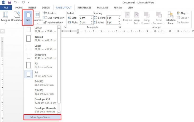 √ Ukuran Kertas F4 (Folio) dalam MM, CM, dan Inchi