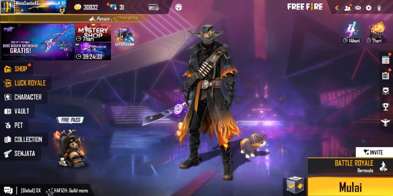 √ Mentahan Lobby FF Terbaru & Cara Membuat
