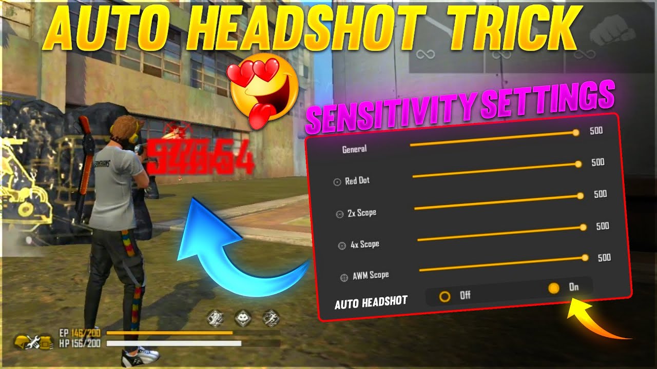 √ Setting Sensitivitas FF Auto Headshot Semua HP